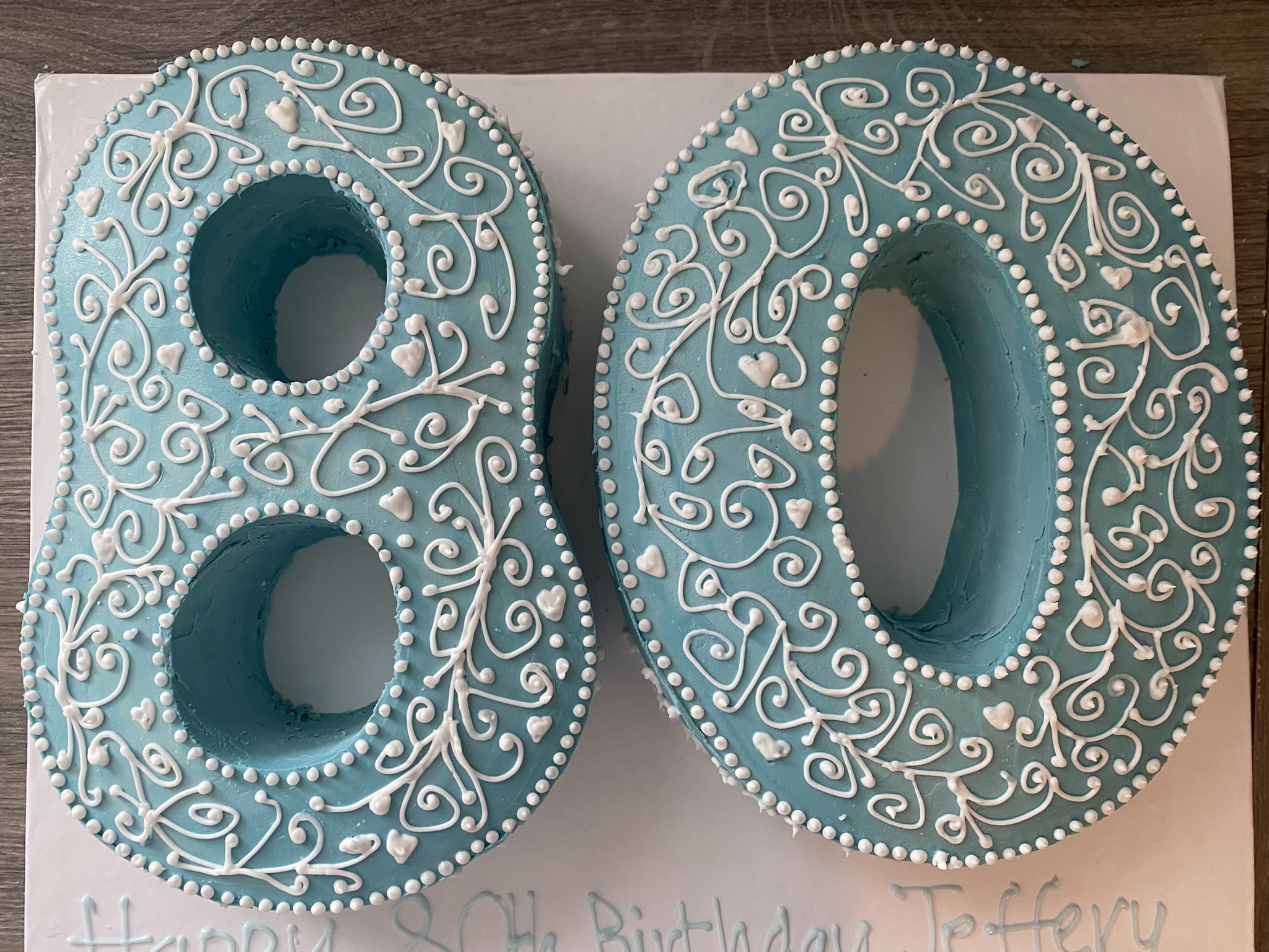 Numbered Birthday Cakes – Blossom Bakery